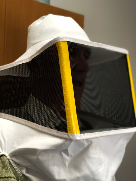 Beekeeper Square Wire Veil with Hat | Beekeeping Supplies Ireland